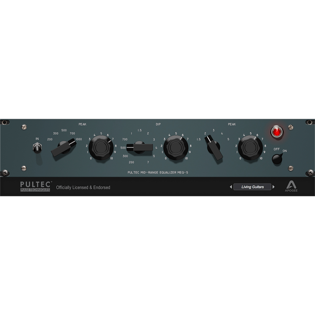 Pultec MEQ-5 - Apogee Electronics