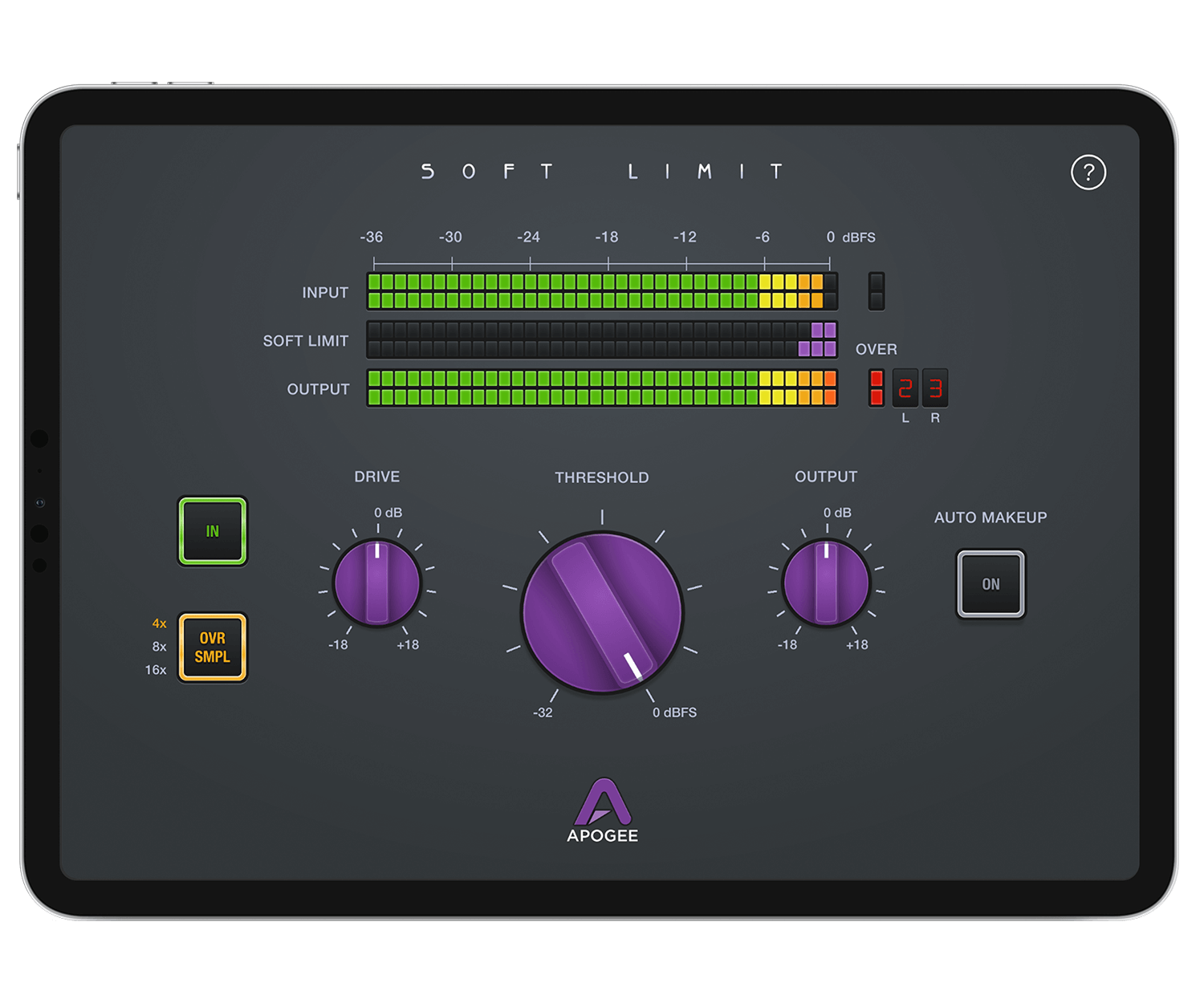 Soft Limit iOS - Apogee Electronics