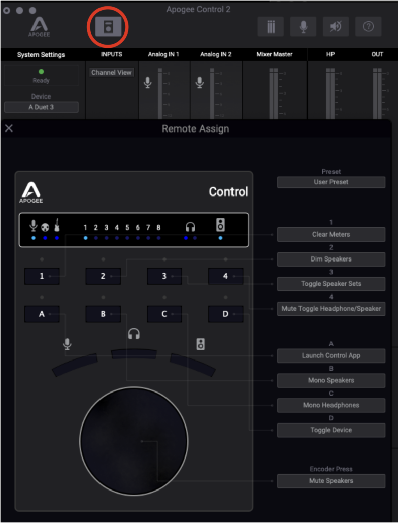 Control 2 Update Includes Talkback