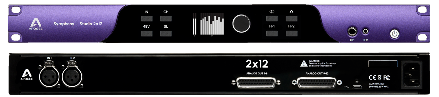 Symphony Studio Series | USB-C Audio Interface With Room EQ